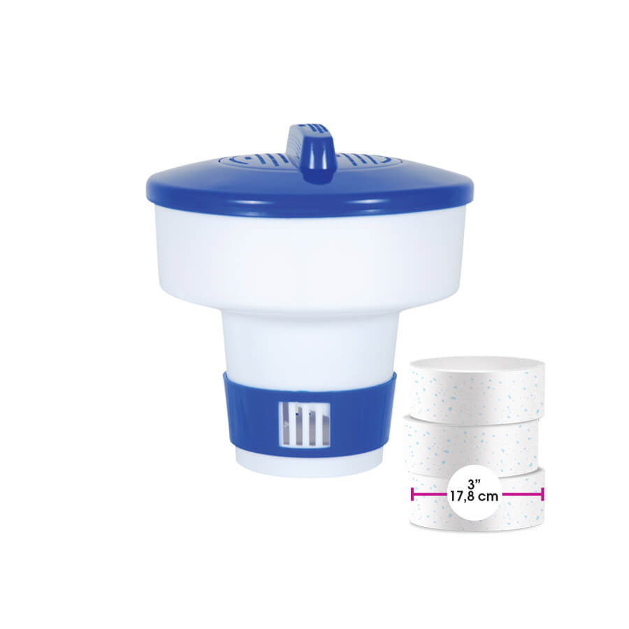 Diffuseur de chlore flottant - 7"