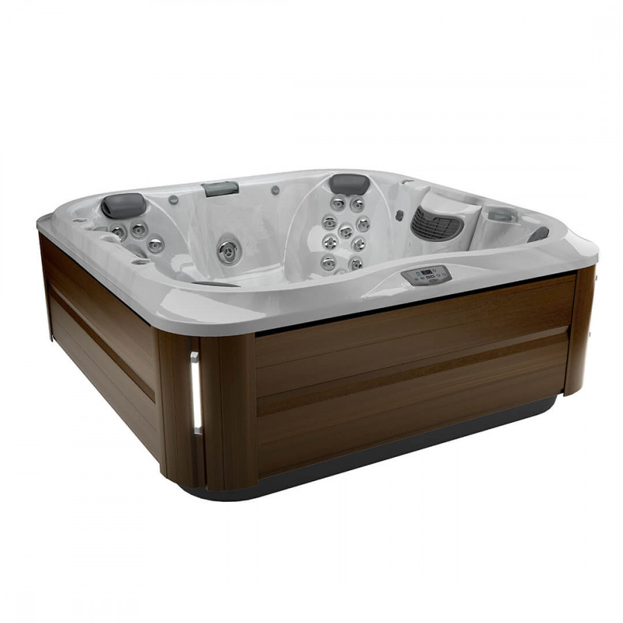 Jacuzzi® Spa J-375™ - Platinum - Modern Hardwood | Club Piscine Super ...