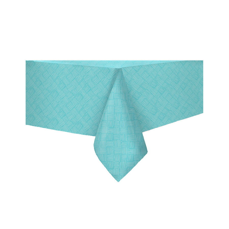 Nappes imprimées en polyester - Aqua 52" x 70" | Club Piscine Super Fitness