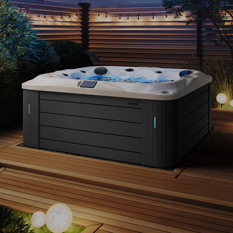 Spa Solstice Célébration - Sterling Silver - Gris | Club Piscine Super ...