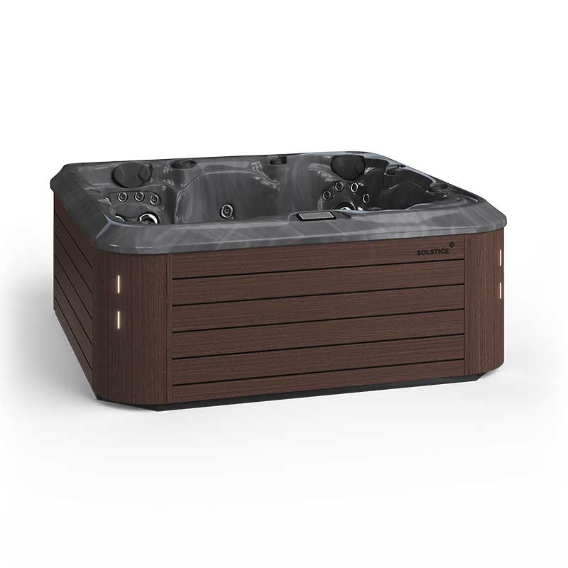 Solstice S620 Hot Tub 2024 Model - Storm Clouds - Brown