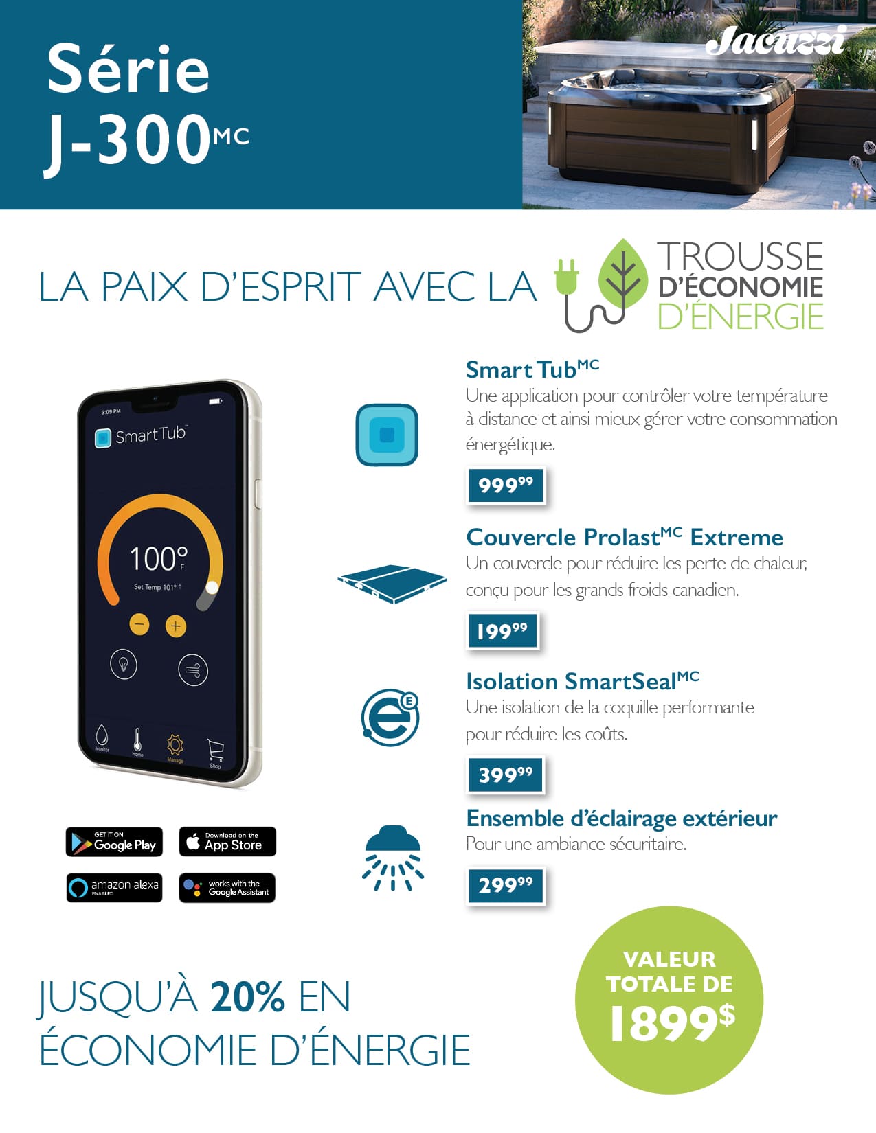 Jacuzzi® Spa J-385™ 2024 Model - Platinum - Smoked Ebony | Club Piscine ...